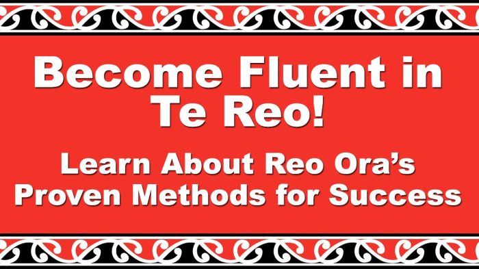Learn to Speak Te Reo Māori in 12 Weeks with Reo Ora